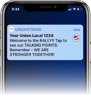 About the Union Strong Mobile App | Connect Instantly